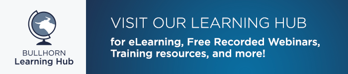 Bullhorn ATS Help