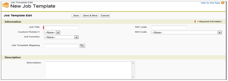 Job Templates Overview