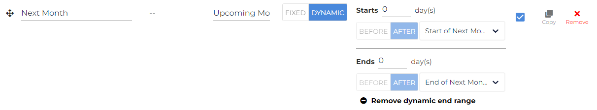 How To Configure Next Month Timeframe in Bullhorn Analytics